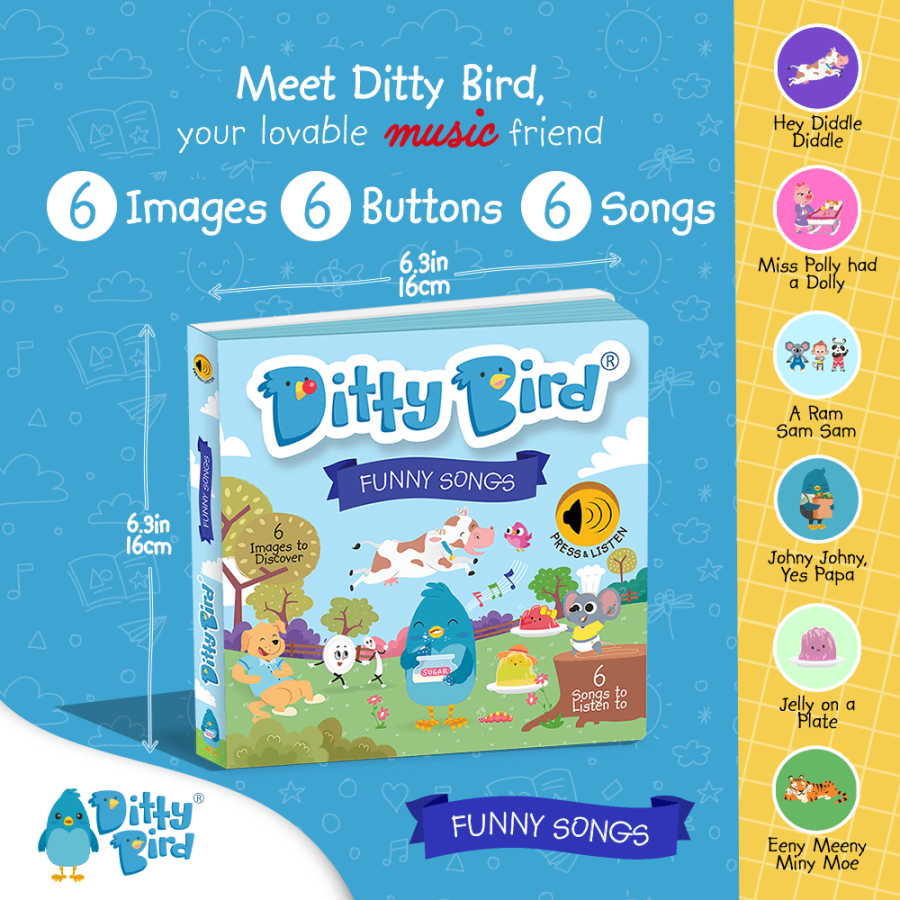 Ditty Bird Funny Songs – Laugh and Learn