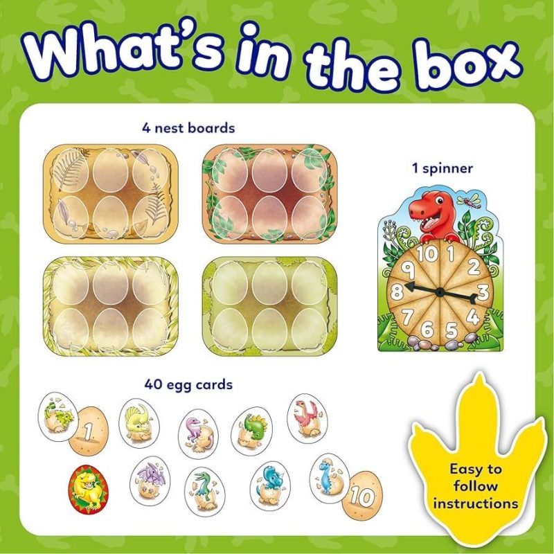 Dinosaur Number Eggs – Laugh and Learn