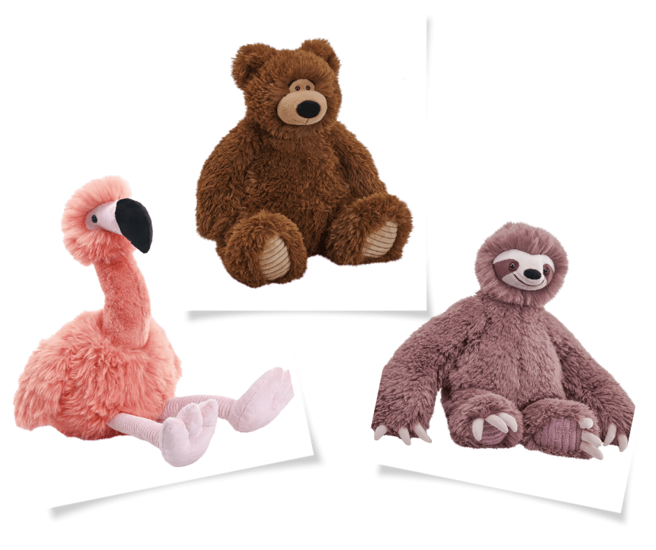 Snuggleluvs Weighted Plush | Laugh and Learn