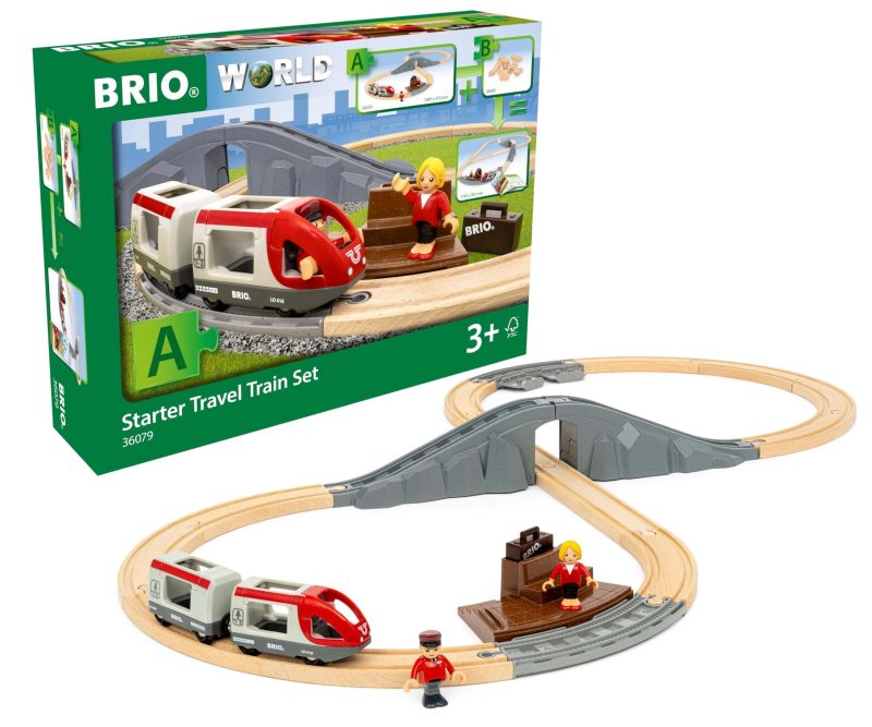 Brio Starter Travel Train Set – Laugh and Learn