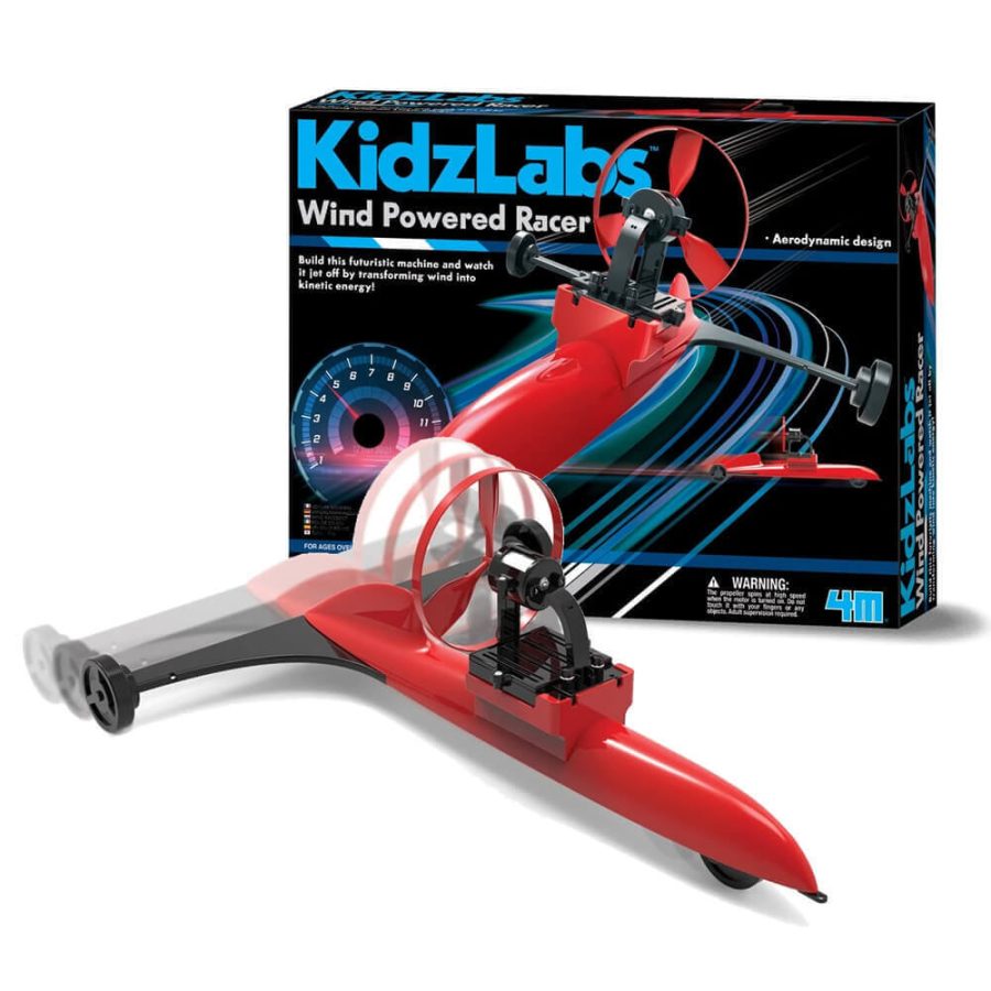 KidzLabs Wind Powered Racer – Laugh and Learn
